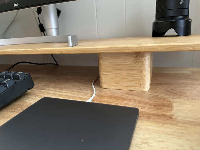 FlexiSpot Bamboo Monitor Stand Review: Space-Saving Desk Riser
